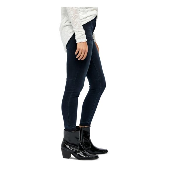 Free People | Jeans | Free People Womens Jeans Size 24 Dark Blue Ivy ...